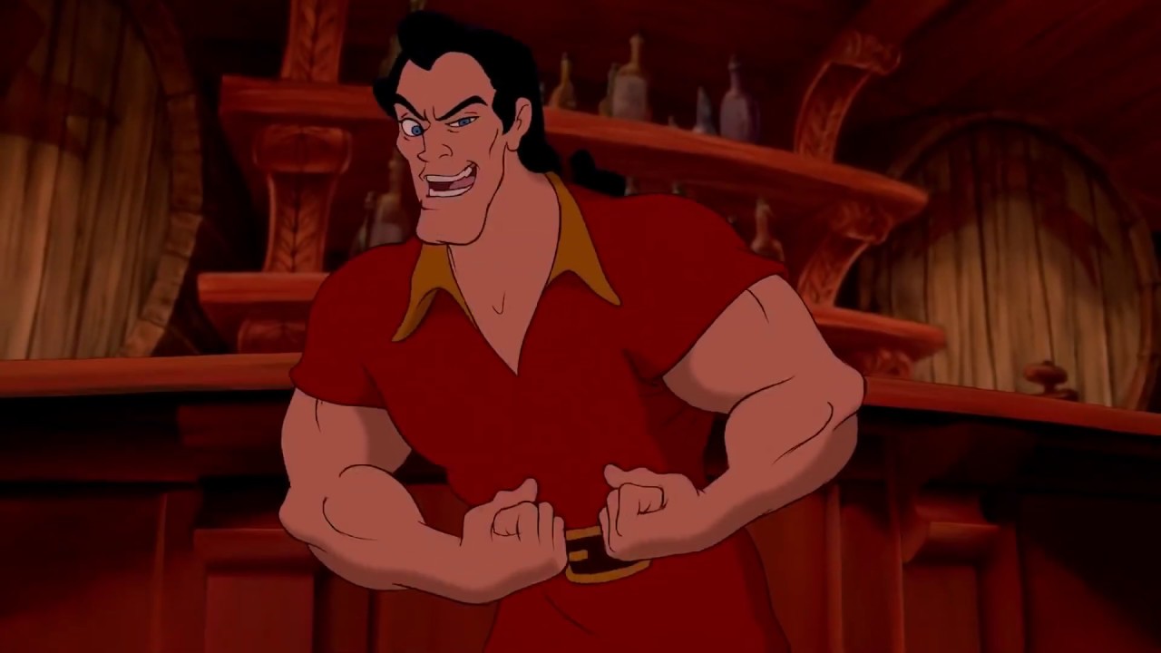 Beauty and the Beast - Gaston in HD - YouTube