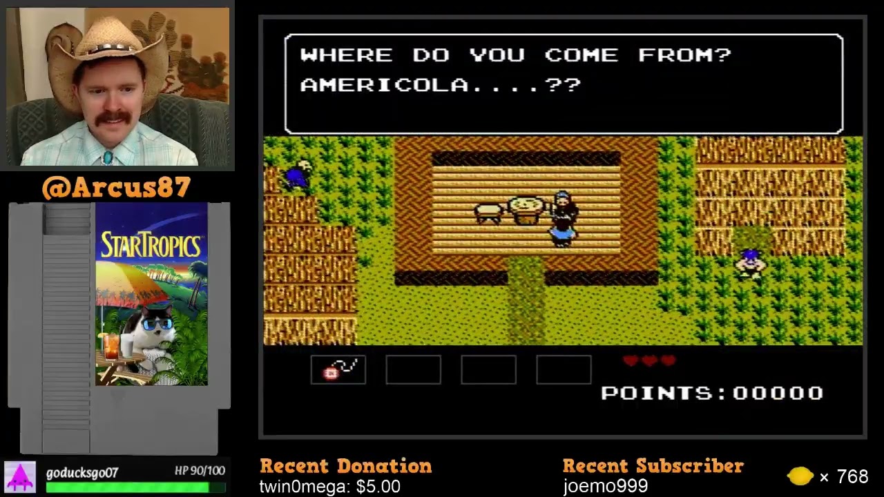 StarTropics (NES) full playthrough by Arcus (Part 1 of 3) - YouTube