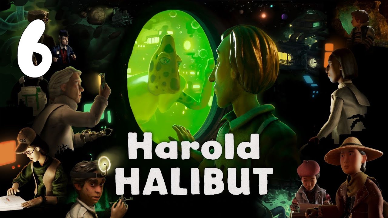 This game feels like an 80s movie | Harold Halibut | Part 6 - YouTube
