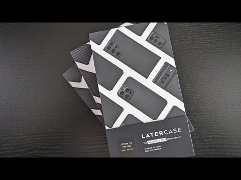 Latercase Midnight Edition close up look and review - YouTube