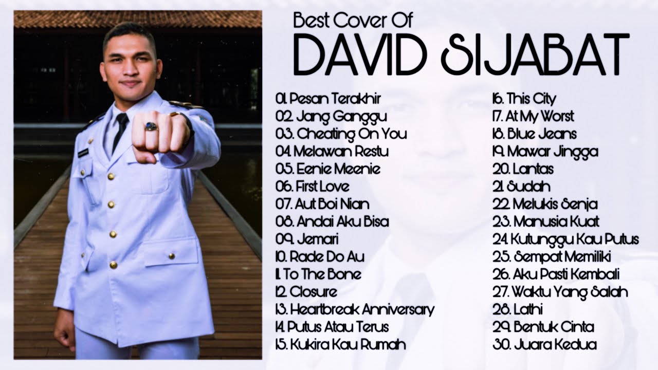David Sijabat - Kumpulan Lagu Cover - Full Album - 2021 - YouTube