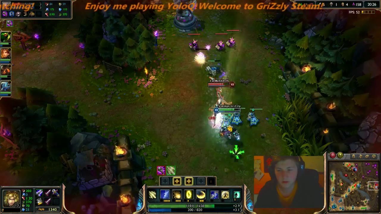 League of Legends: Vikings GriZzly - SCRIMS - YouTube