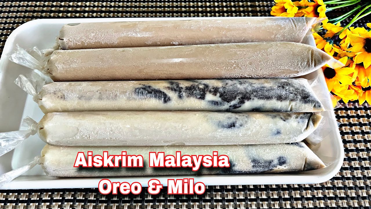 Aiskrim MALAYSIA Perisa OREO & MILO // ASMR - YouTube
