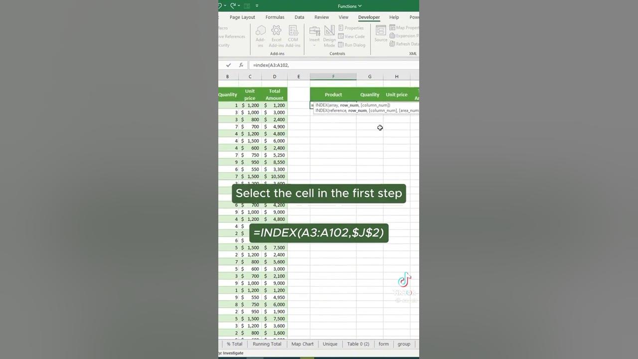 How to create scrolling list bar in excel - YouTube