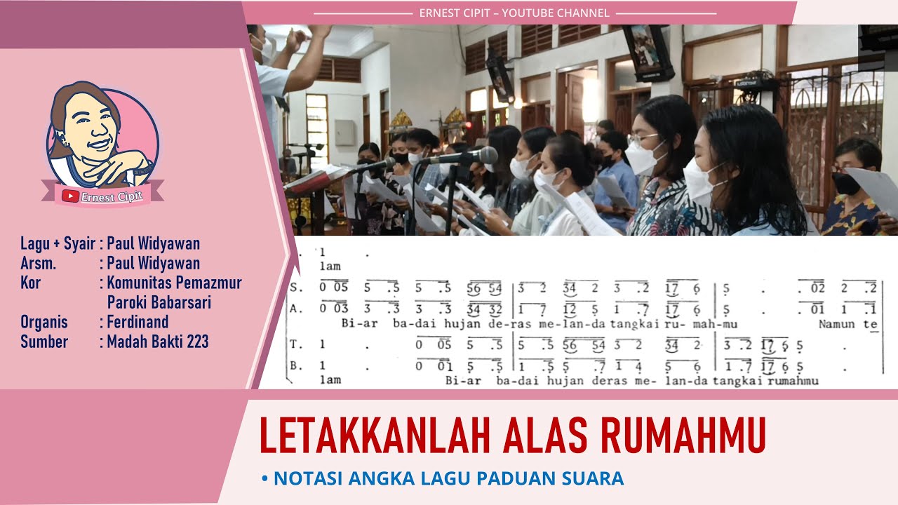 Lagu Madah Bakti Letakkanlah Alas Rumahmu | Lagu Pemberkatan Rumah ...