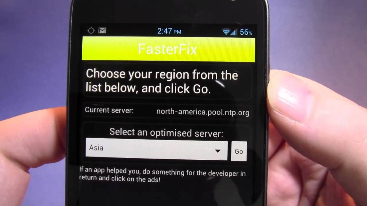 FasterFix Android Review - GPS Lock Speed Improvement - YouTube