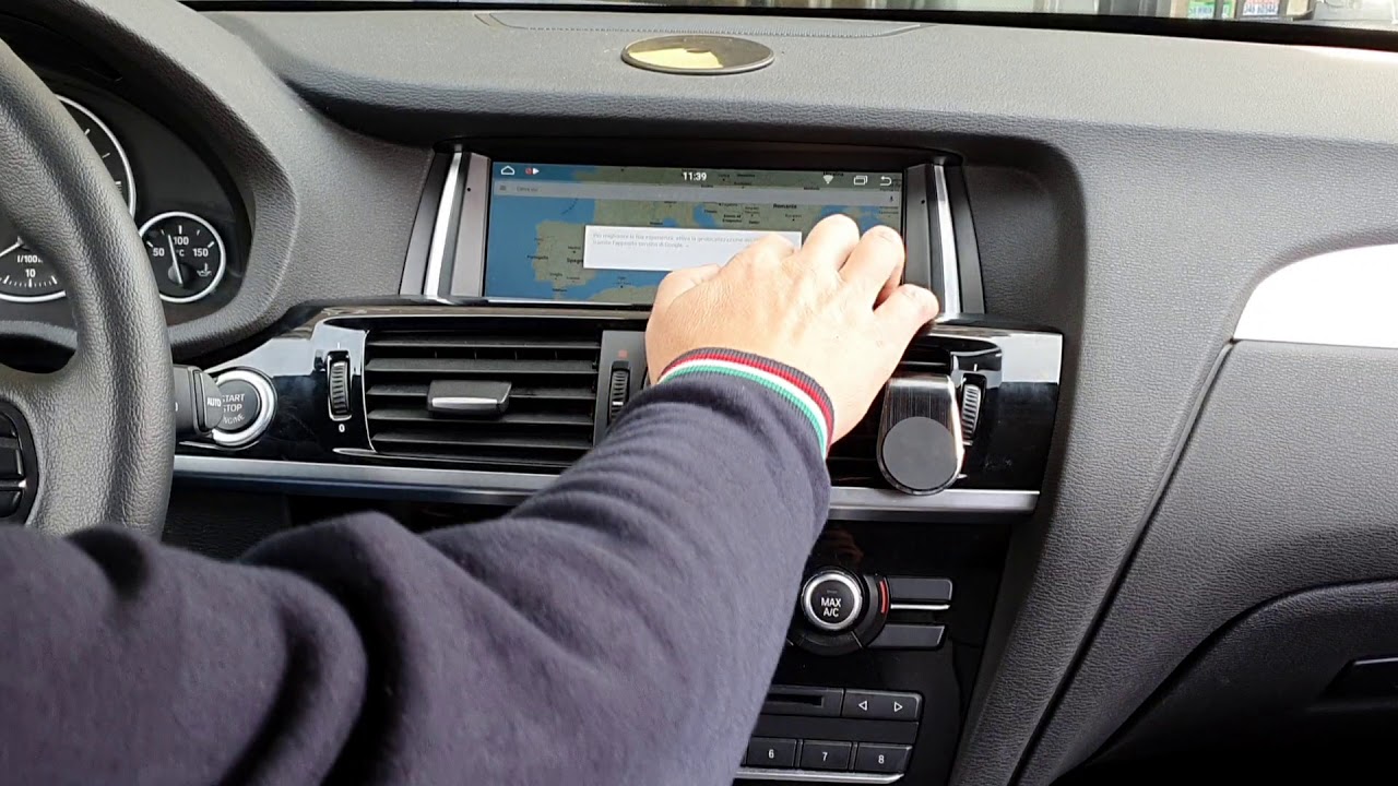 BMW X3 car tablet Android 9 ram4gb rom32gb - YouTube