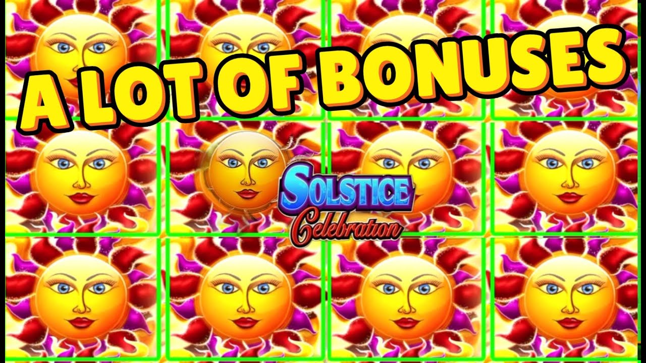 SOLSTICE CELEBRATION HIGH LIMIT SLOT KONAMI GAMEPLAY PART 4 #slots ...