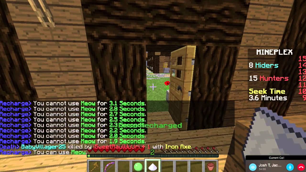 Block Hunt Mineplex: Hyper axe is AWESOME - YouTube