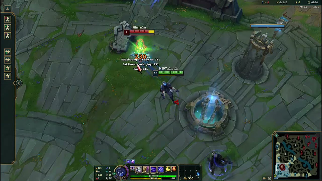 How to do double shuriken with zed - YouTube