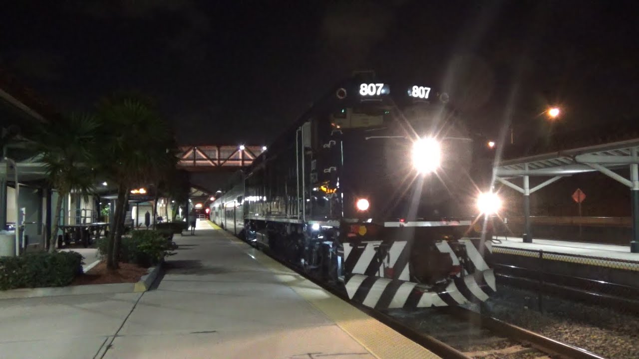 The Return of the Tri-Rail F40PH Featuring #807 in Revenue Service ...