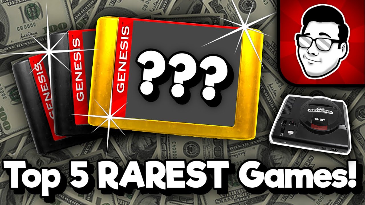 Top 5 RAREST Sega Genesis Games! [USA] | Nintendrew - YouTube