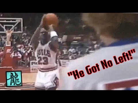Proof That Michael Jordan Has No Left Hand - YouTube