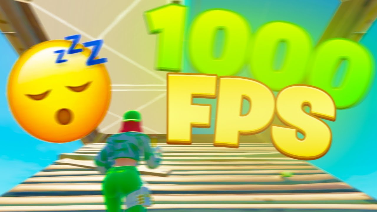 Playing Fortnite On 1000 FPS AND 0 Ping... - YouTube
