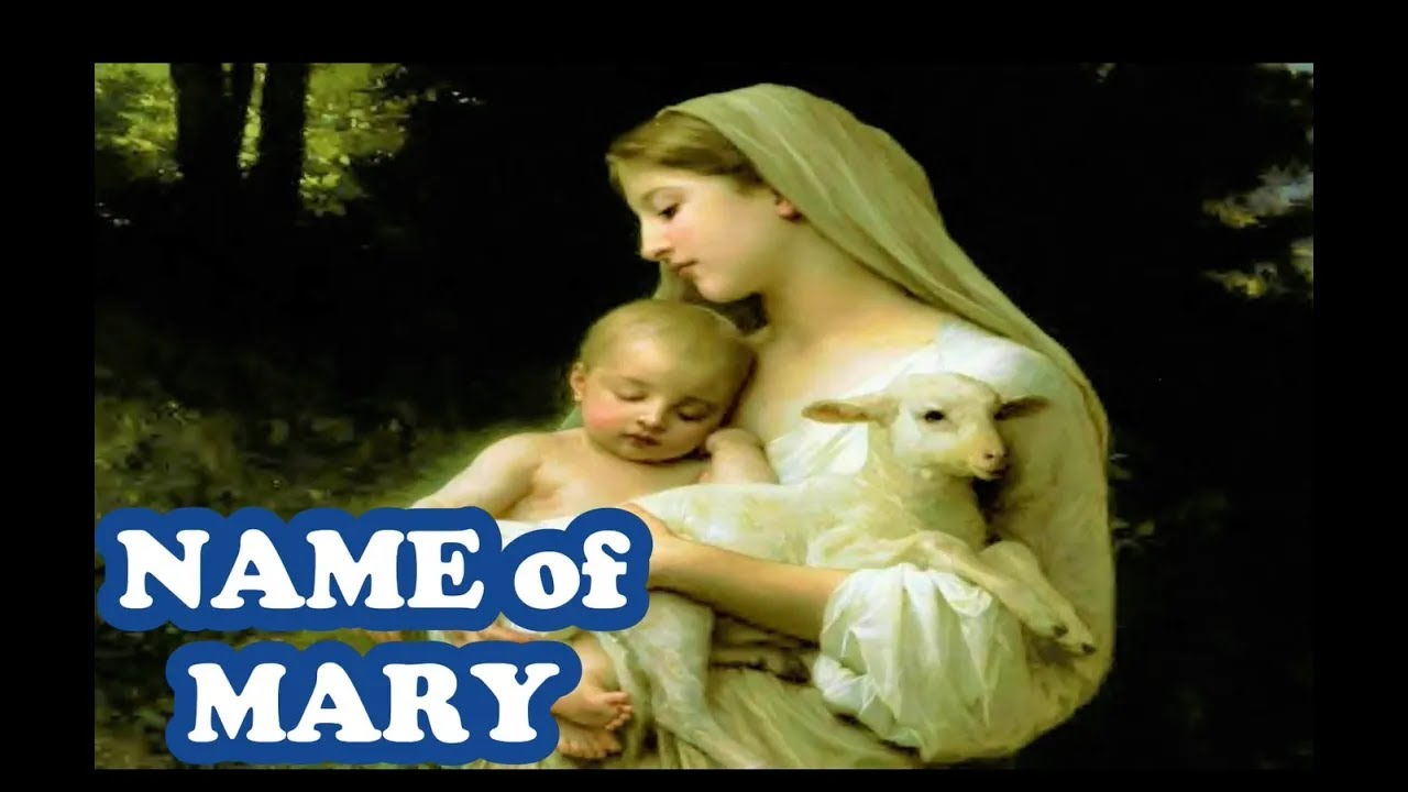 NAME of MARY Explained 🙏 Biblical Meaning of the Holy Name of Mary 🙏 ...