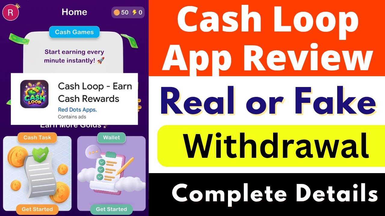 Cash Loop App Real or Fake | Cash Loop App Review | Cash Loop App Withdrawal | Scam or Legit ...