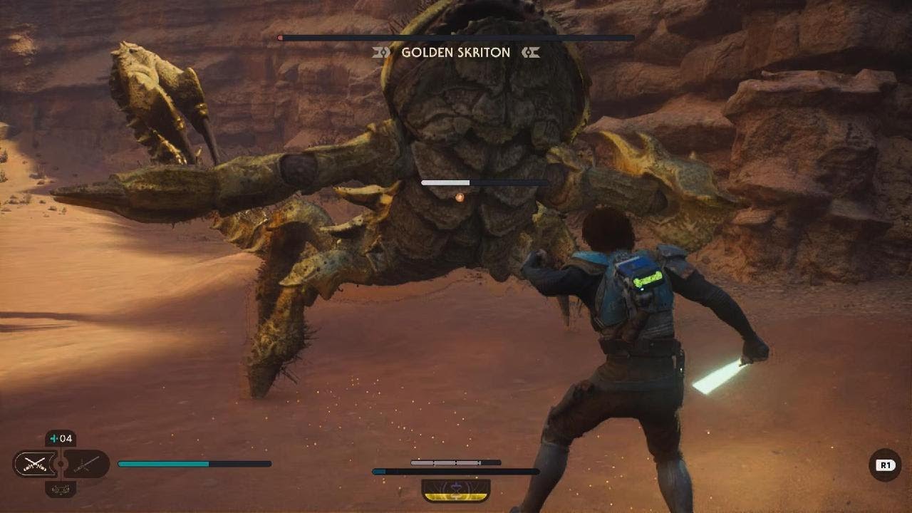 STAR WARS Jedi: Survivor Scorpion? fight - YouTube