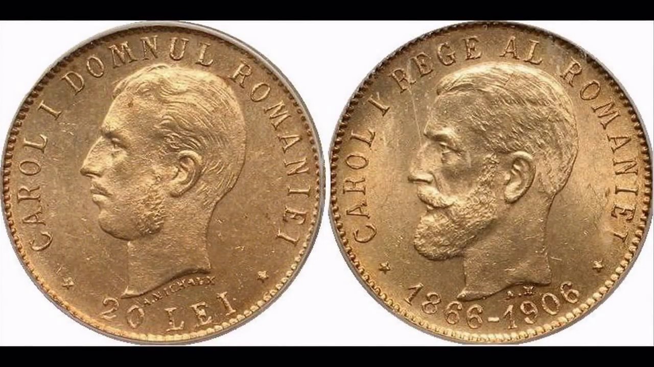 Gold Coins of Romanian Kingdom - YouTube