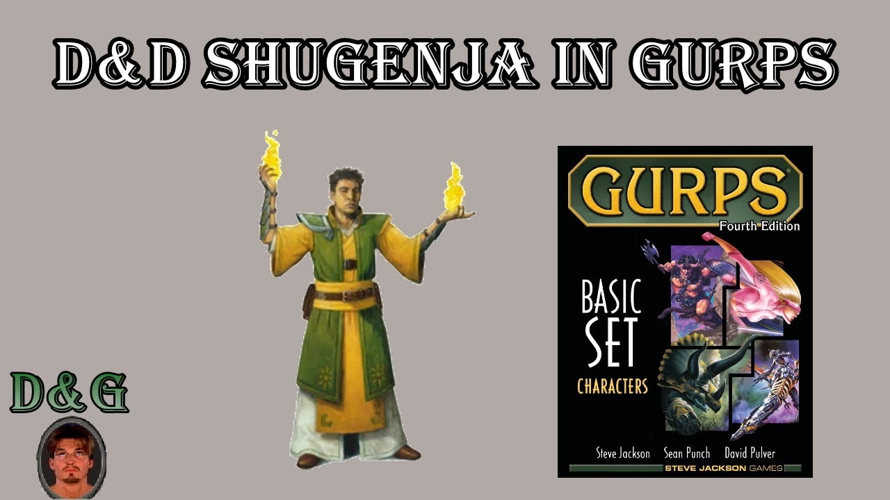 How to make a D&D shugenja in GURPS? - YouTube