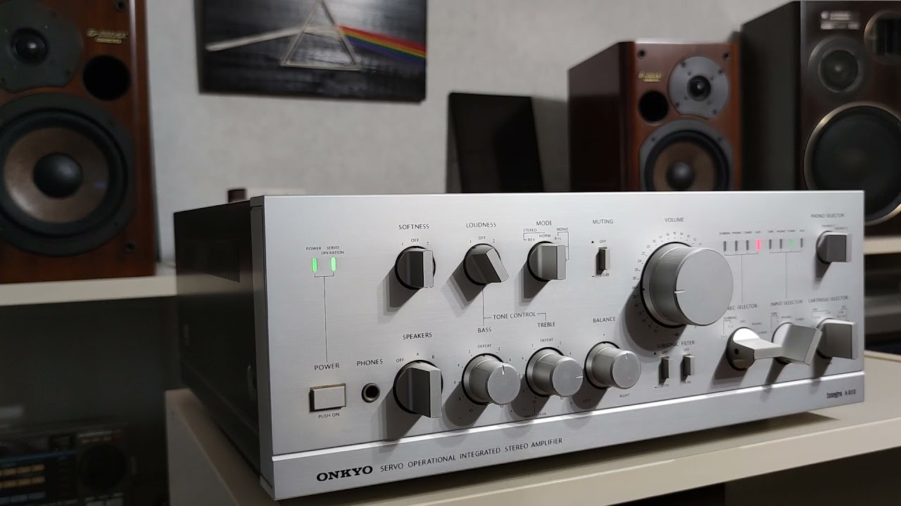 ONKYO Integra A-810. Тест 2 - YouTube