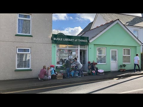 Bugle Library of Things and Community Share Shop - YouTube