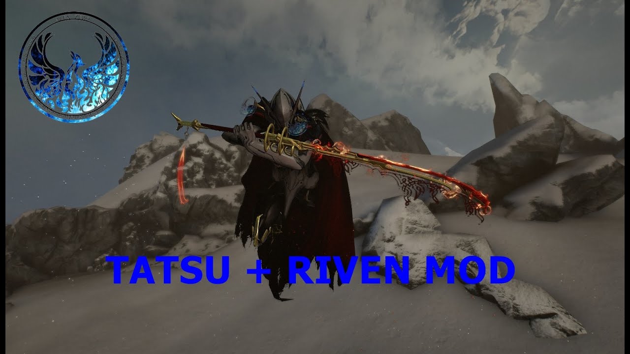 Warframe TATSU + RIVEN MOD test - YouTube
