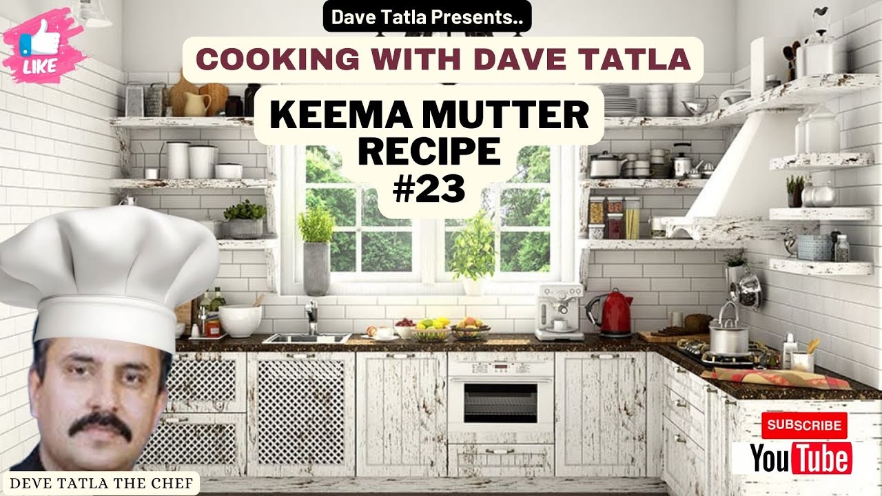 Keema Mutter Recipe (23) Restaurant Style l Cooking With Dave Tatla l ...