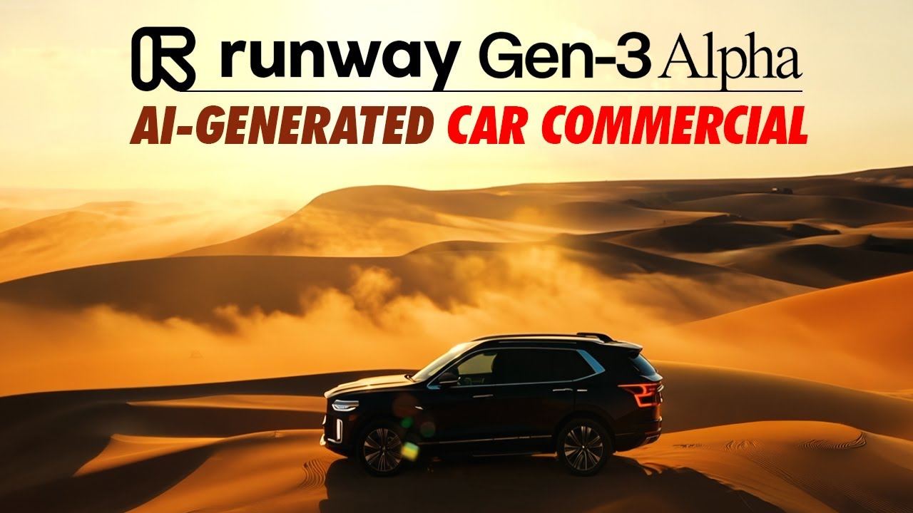 AI Generated Car Commercial / Runway Gen 3 / LINCOLN Spec Ad - YouTube