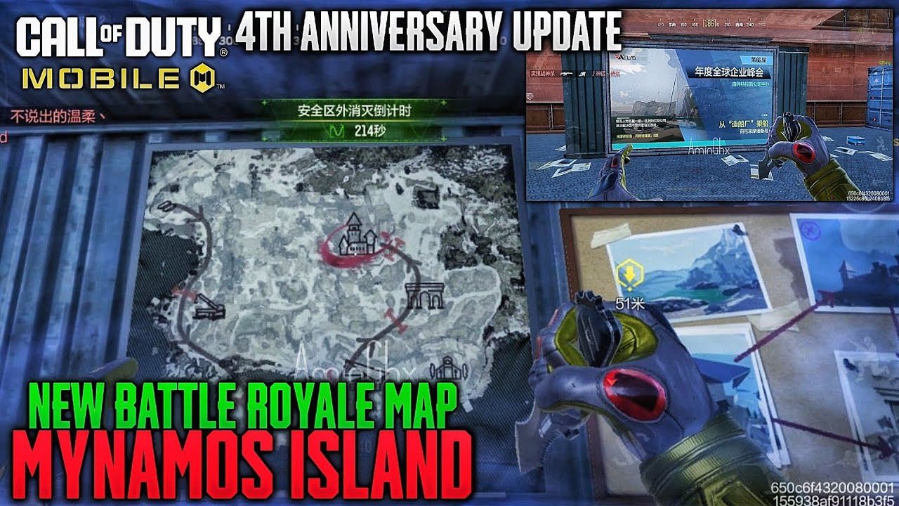 NEW Cod Mobile Battle Royale Map Memnos Island Cod Mobile | 4th ...