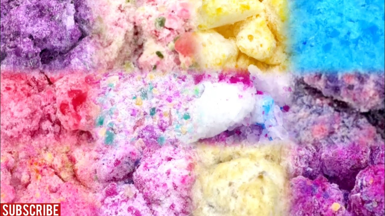 REQUESTED VIDEO | ASMR YY RECENT COLORFUL, CRUNCHY & CRUSHED ICE EATING ...