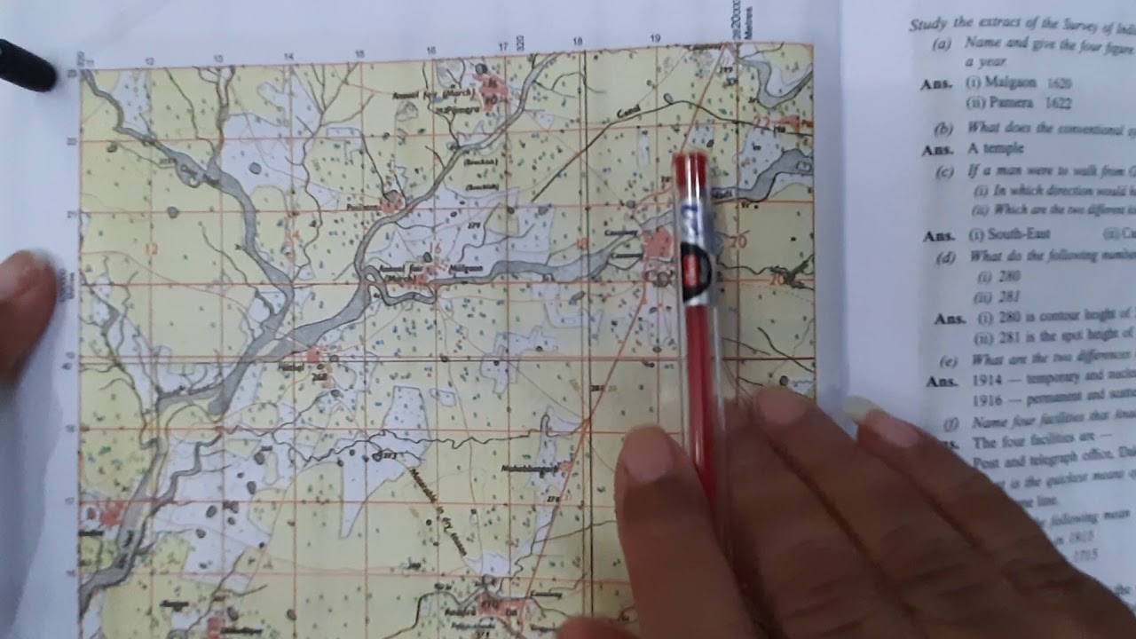 Identifying direction and right and left banks of a river - YouTube