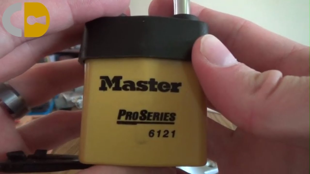 Master Lock 6121 Picked, Gutted, and Improved - YouTube