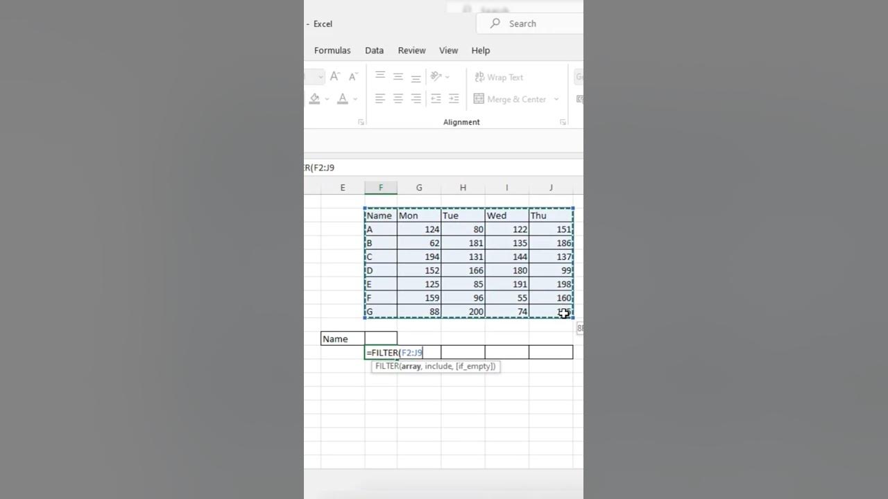Search Box In Excel Exceltips Youtube
