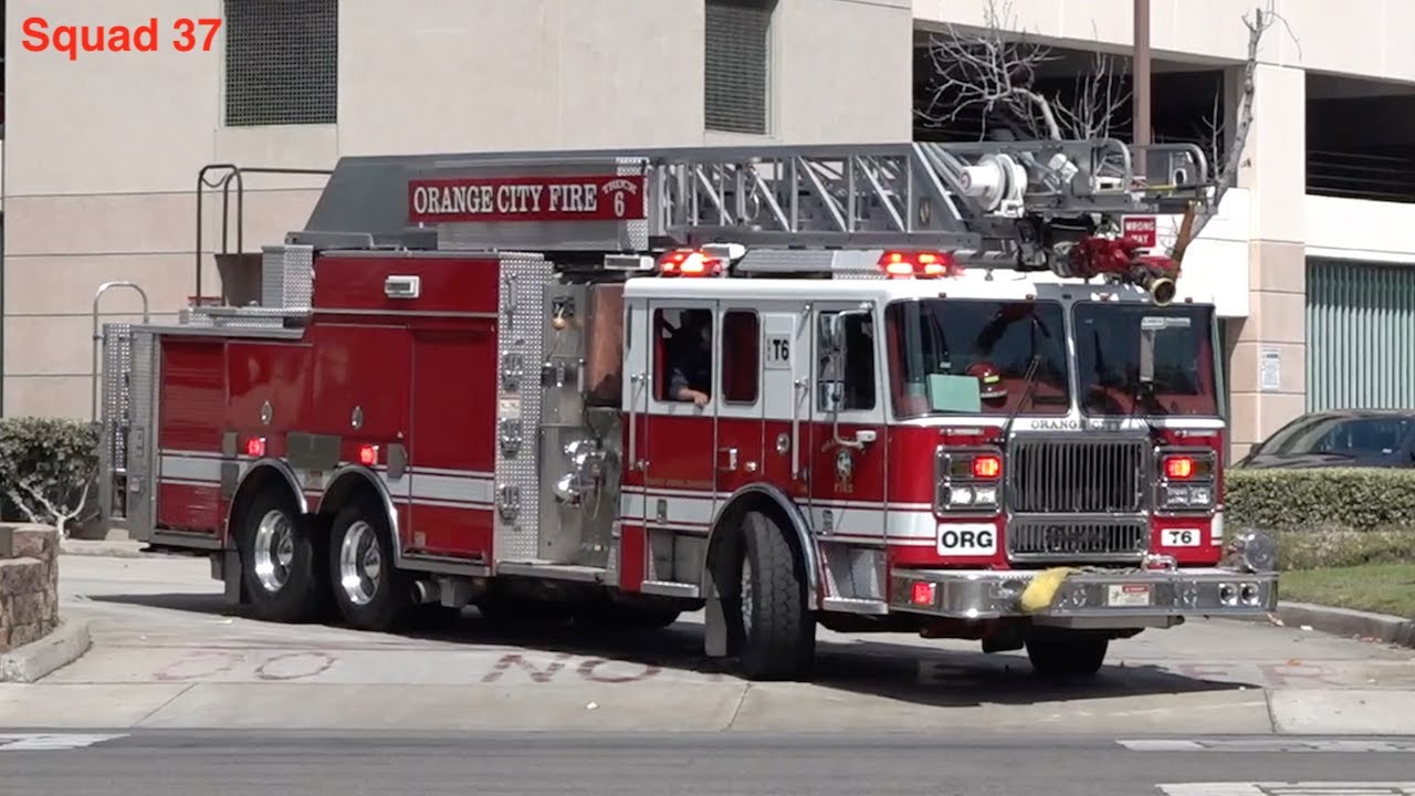 Orange Fire Responding (Station 6) - YouTube