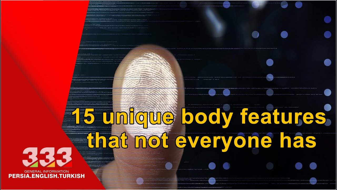 15 unique body features that not everyone has !! - YouTube