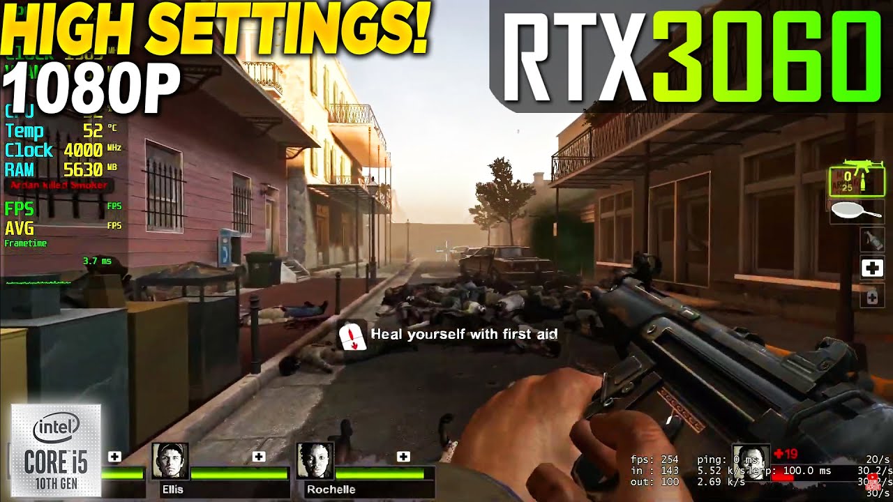 Left 4 Dead 2 RTX 3060 - 1080p High, - YouTube