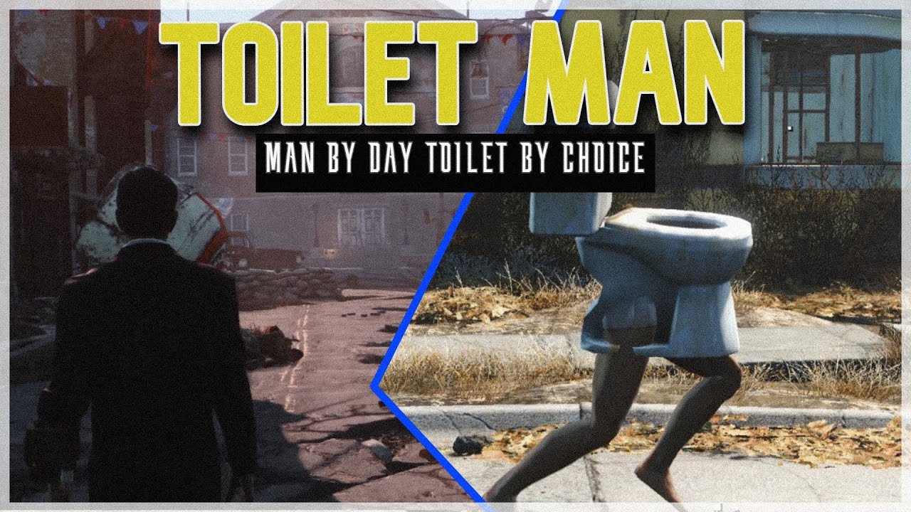 TOILET MAN! | A Fallout 4 Story - YouTube
