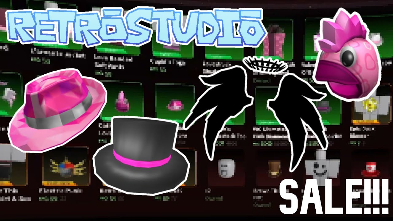RetroStudio Valentine's Day SALE!! (ROBLOX) - YouTube