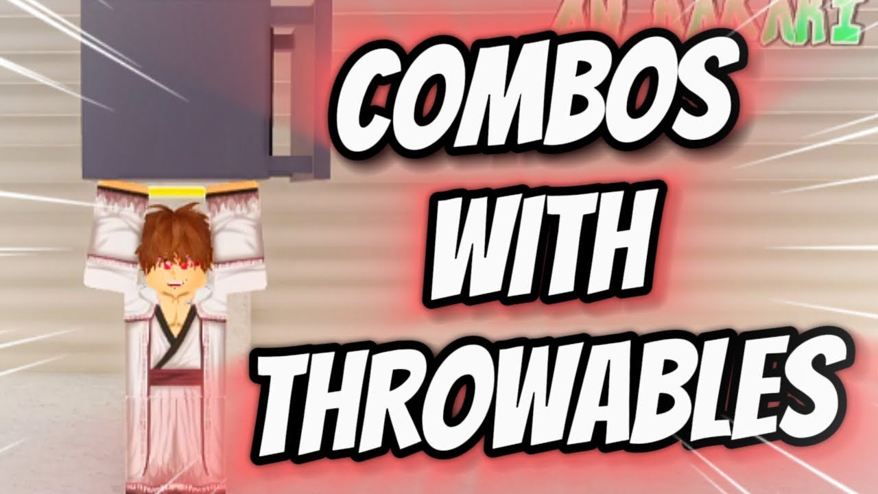 How To COMBO With THROWABLES [ Jujutsu Shenanigans ] - YouTube