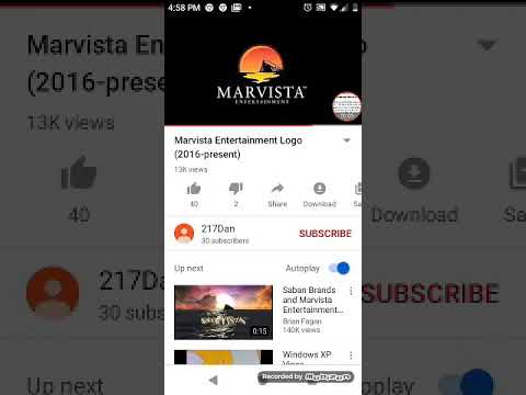 Logo history:Marvista entertainment (2003-present) - YouTube