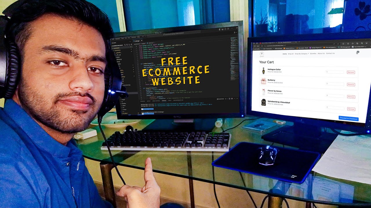 I Built Ecommerce Website Using Django Free for Everyone | Shariq ...