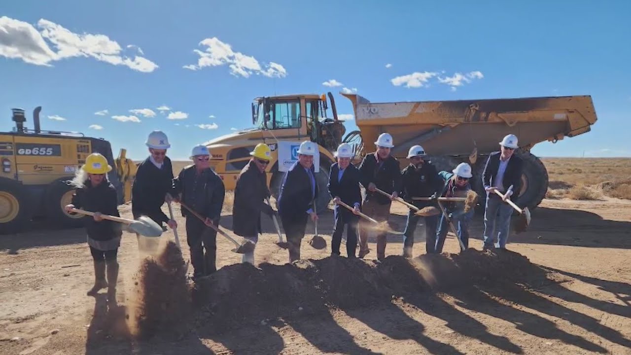 Construction begins for Mesa del Sol complex project - YouTube