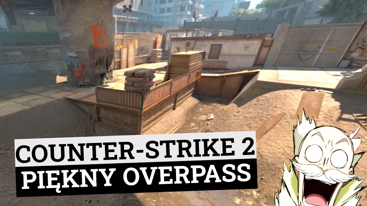 OVERPASS w COUNTER-STRIKE 2 jest PRZEPIĘKNY! - YouTube