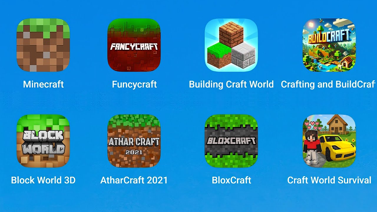 Minecraft, Funcycraft, Building Craft World, Crafting and Building ...