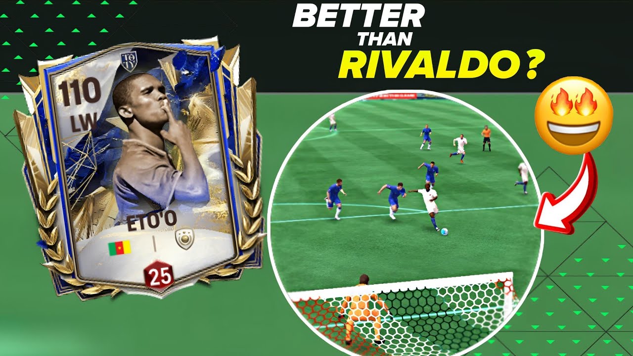 TOTY Icon Eto Is The Best LW In FC Mobile 🔥 #fcmobile #fifamobile # ...