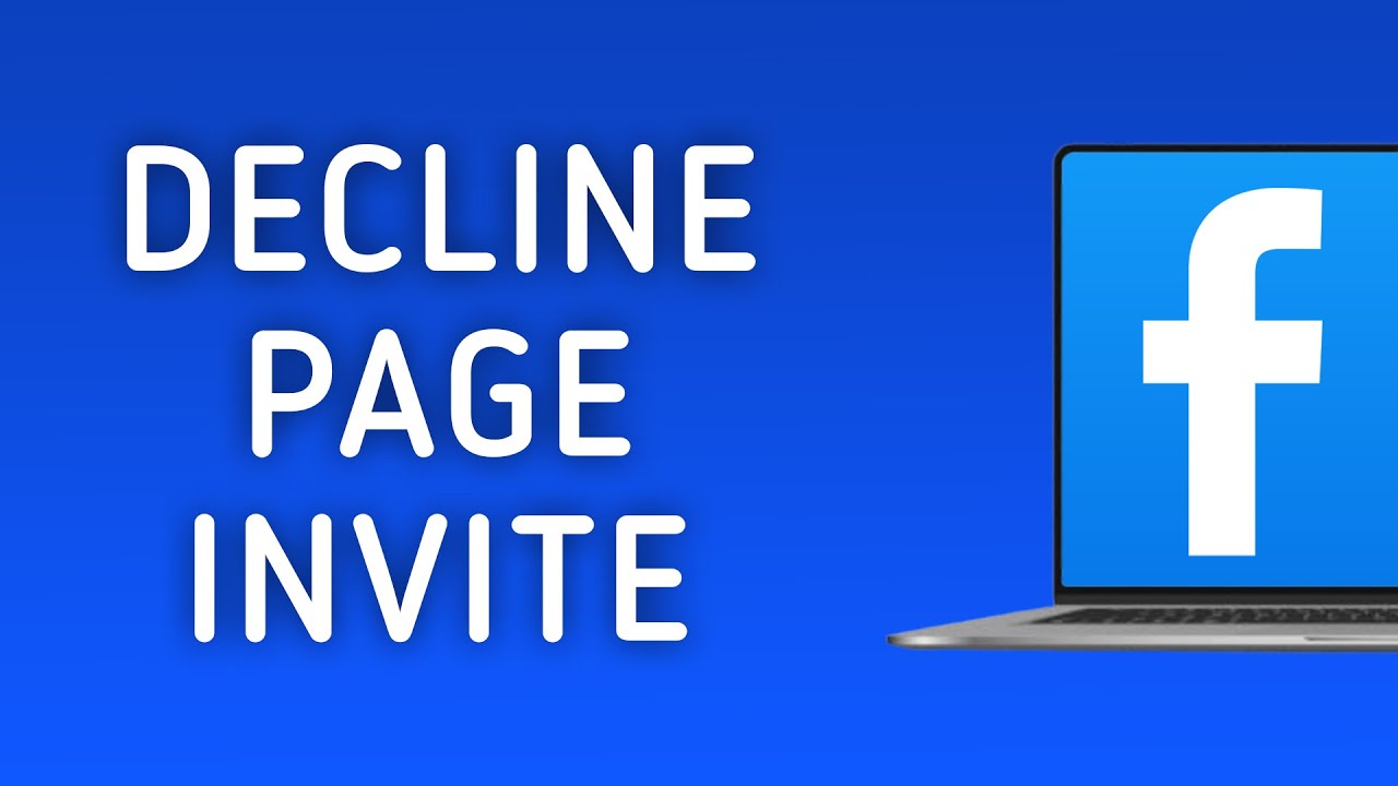 How to Decline Page Invite in Facebook on PC - YouTube