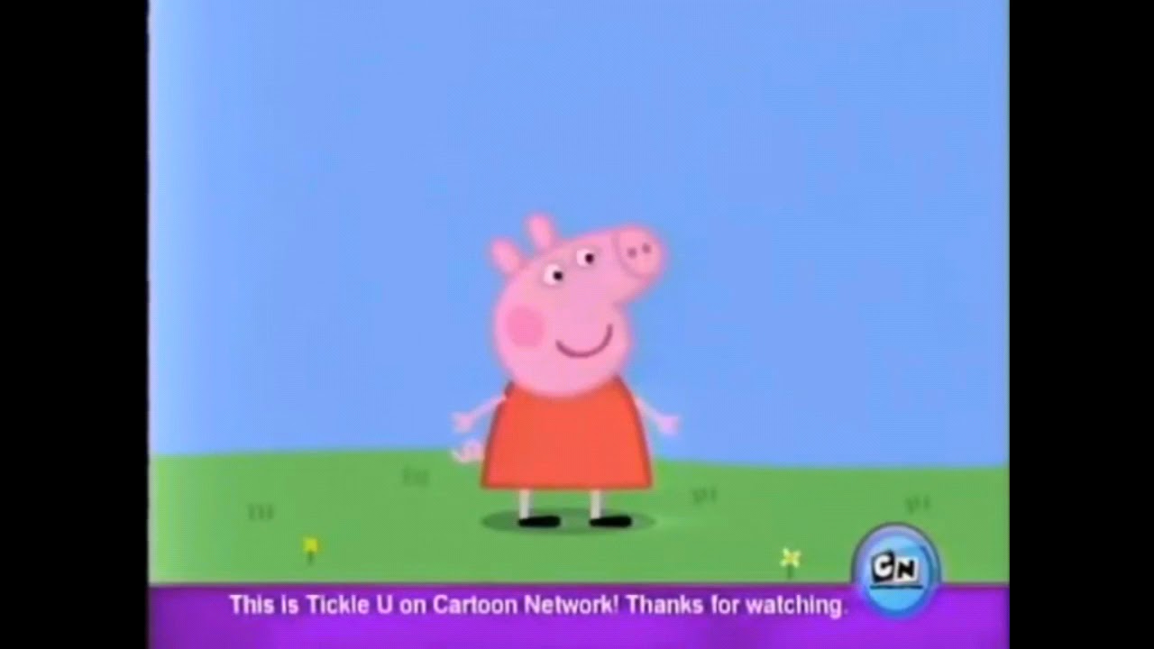 Peppa Pig on Cartoon Network's Tickle U (2005) (PICTURE ONLY) (RARE ...