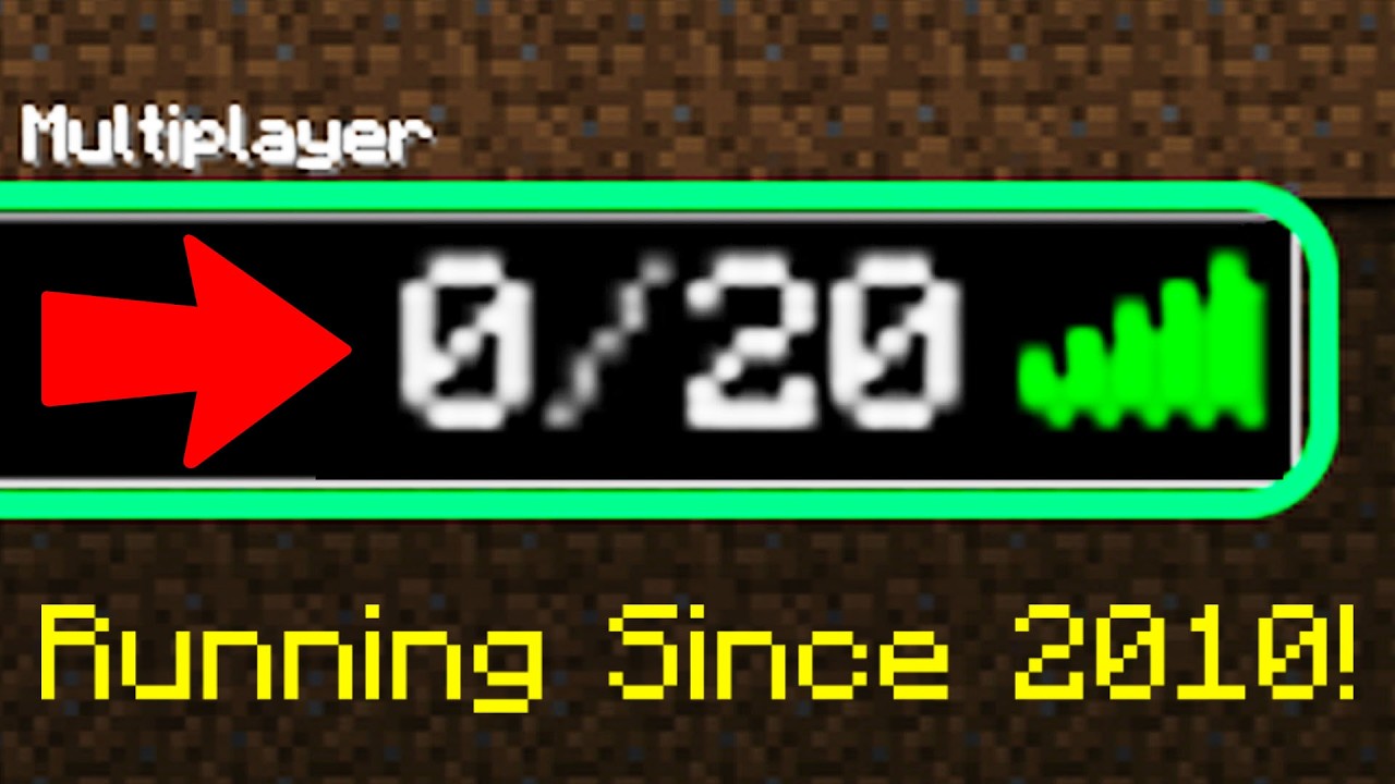 Exploring the Most Abandoned Minecraft Servers - YouTube