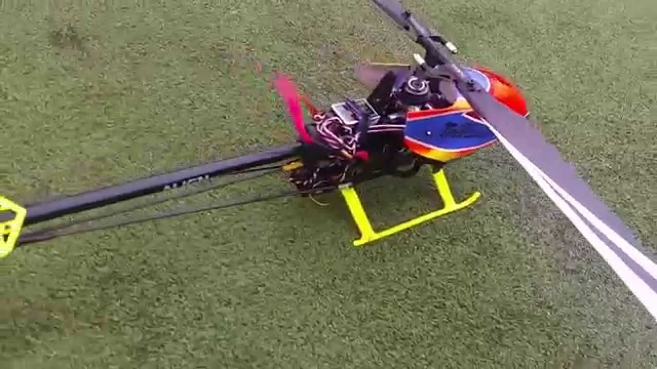 Align Trex 450 Pro DFC upgraded - YouTube