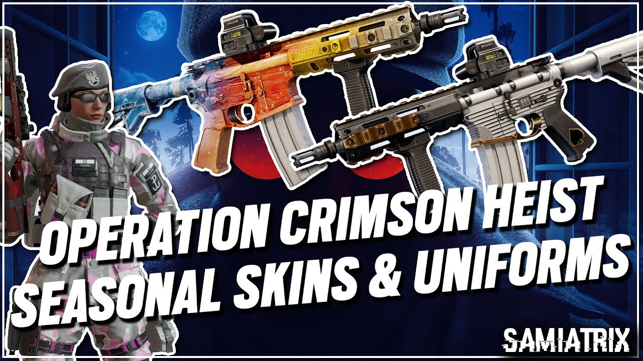 *NEW* Seasonal Skins & Uniforms In-Game Showcase - Operation Crimson ...